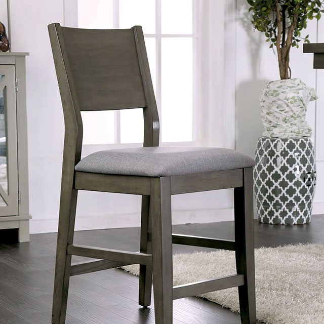 ANTON COUNTER HT. CHAIR (2/BOX) By FURNITURE OF AMERICA CM3986PC-2PK ...